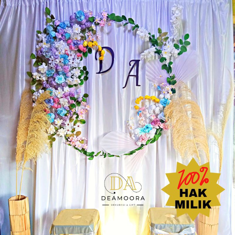 Jual Dekorasi Instan Lamaran / Engagement / Wedding / Akad Minimalis ...