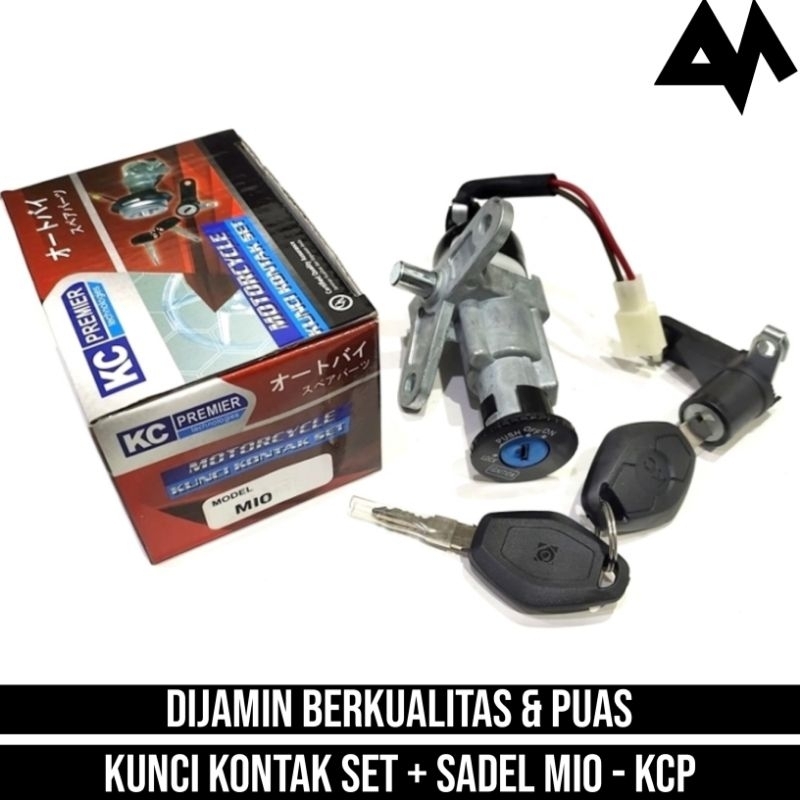 Jual Kunci Kontak Set Komplit Sadel Mio Sporty Smile Ori Original Kc ...