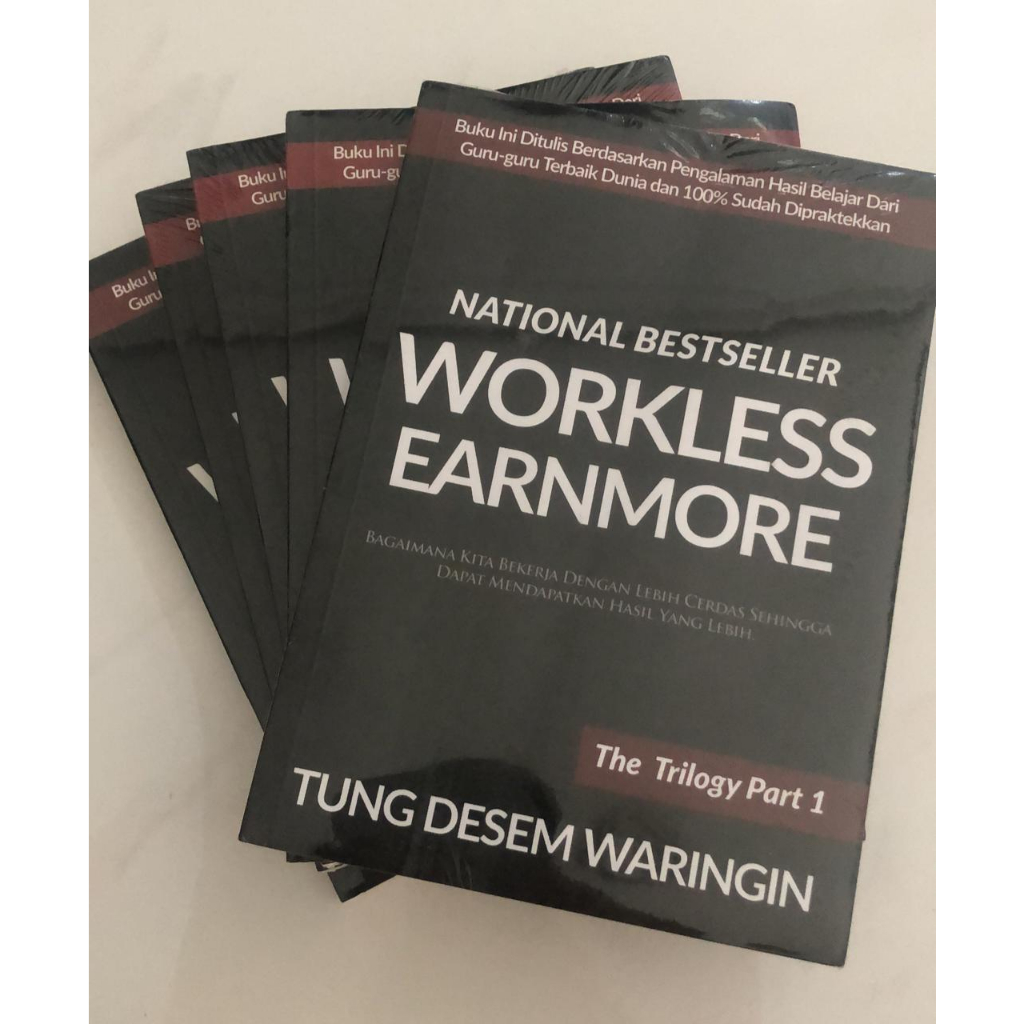 Jual Buku WorkLess Earnmore (Part 1) | Shopee Indonesia