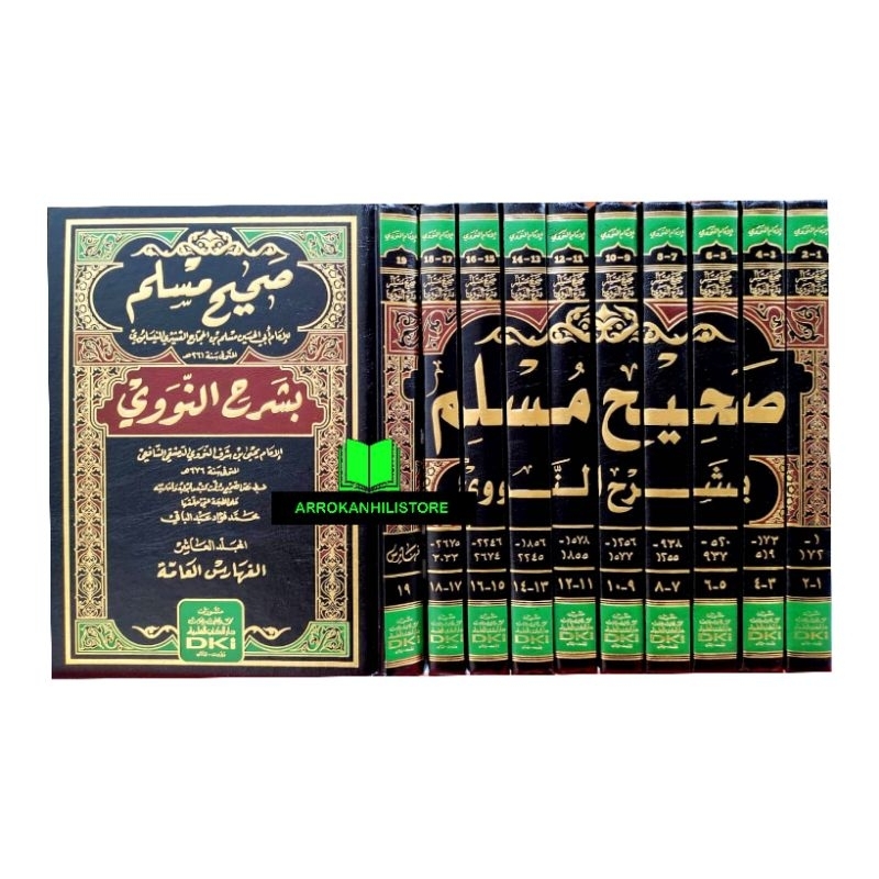 Jual Kitab Syarah Shohih Muslim Syarh Shahih Muslim Nawawi 10 Jilid DKI ...