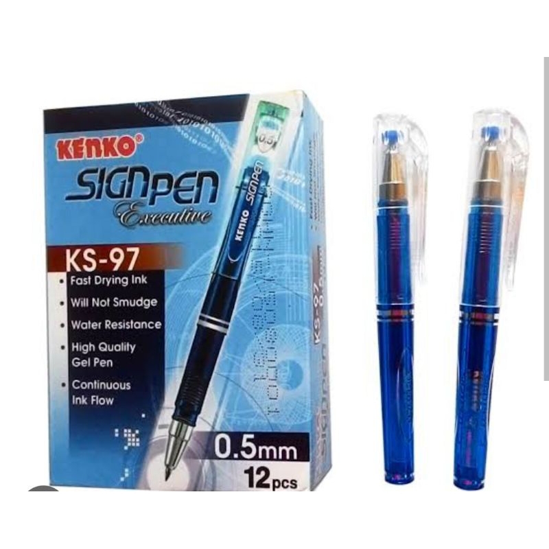 Jual pulpen kenko Gel KS97 sign pen | Shopee Indonesia