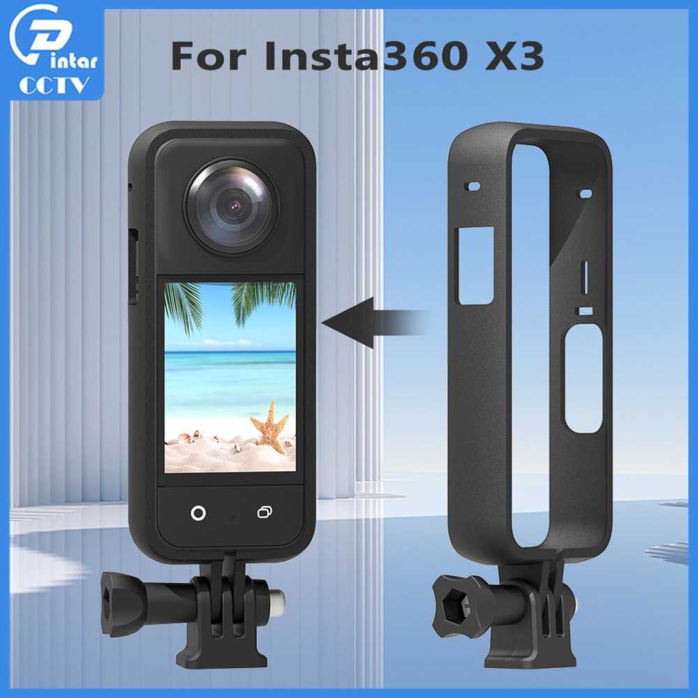 Jual For Insta360 X3 Kamera Frame Mount Casing Bingkai Cangkang Casing ...