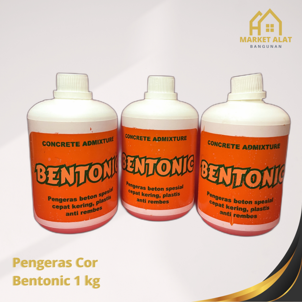 Jual Pengeras Cor Bentonic 1 kg / Pengeras Beton Botolan 1000 gram ...
