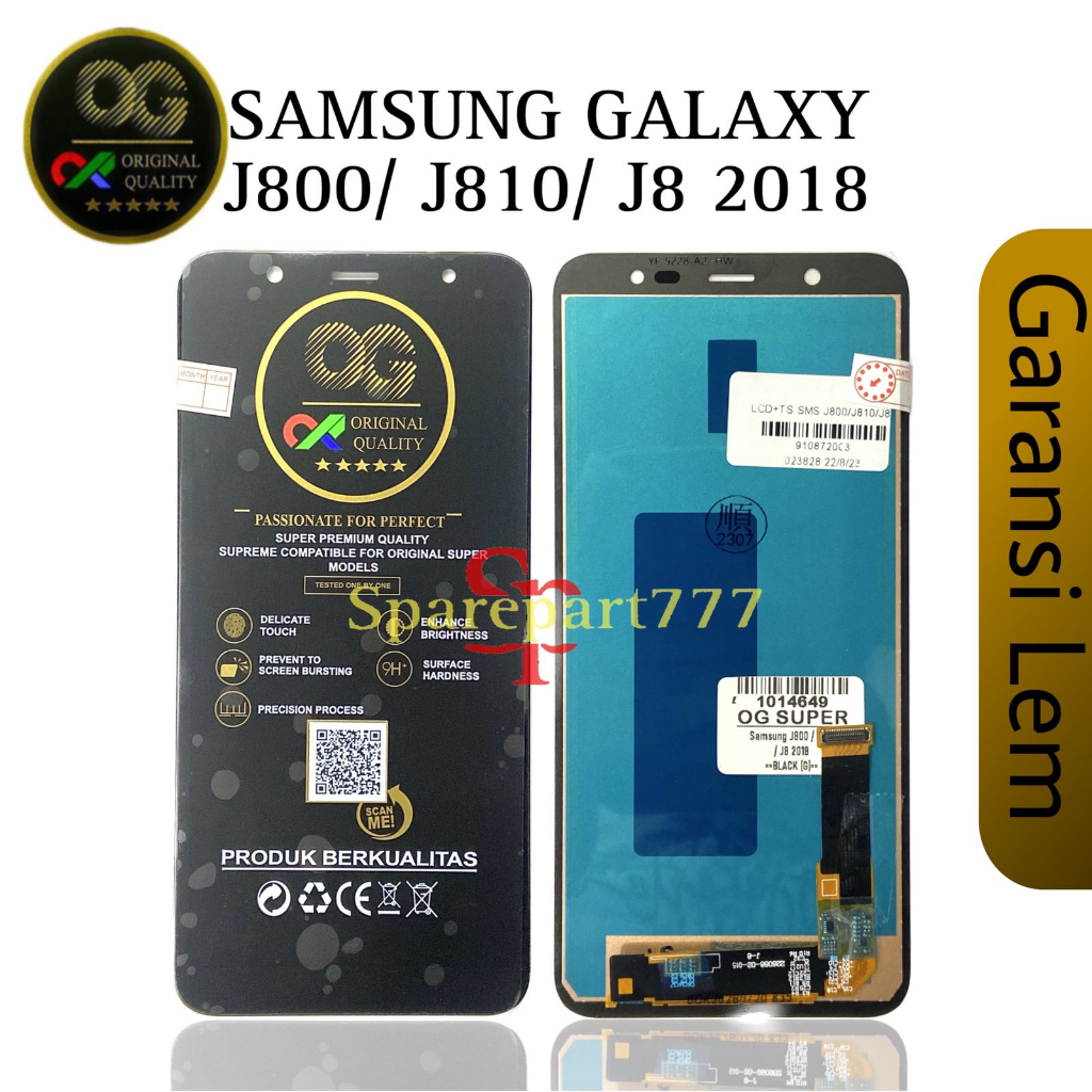 Jual ORIGINAL SUPER OG - LCD Touchscreen Fullset Samsung Galaxy J800 ...