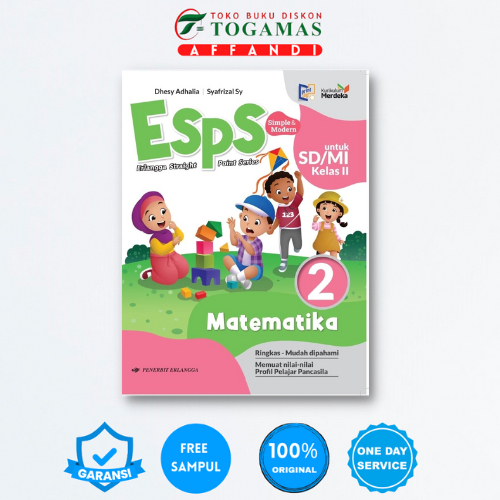 Jual ESPS BAHASA INDONESIA UNTUK SD/MI KELAS II (KURIKULUM MERDEKA) 2 - ESPS MATEMATIKA SD/MI ...