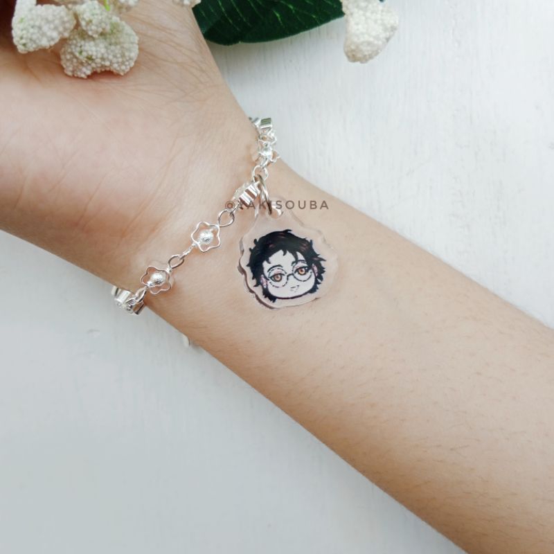 Jual BLUE LOCK BRACELET / Gelang Akrilik Anime Fanmerch Bluelock ...