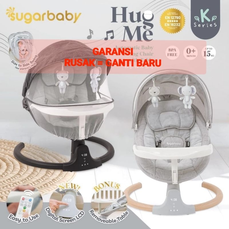 Jual Sugar Baby HUG ME With Table Ayunan Bayi Otomatis | Shopee Indonesia