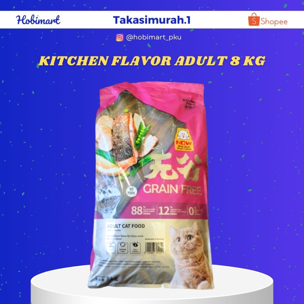 Jual KITCHEN FLAVOR ADULT 8 KG | Shopee Indonesia