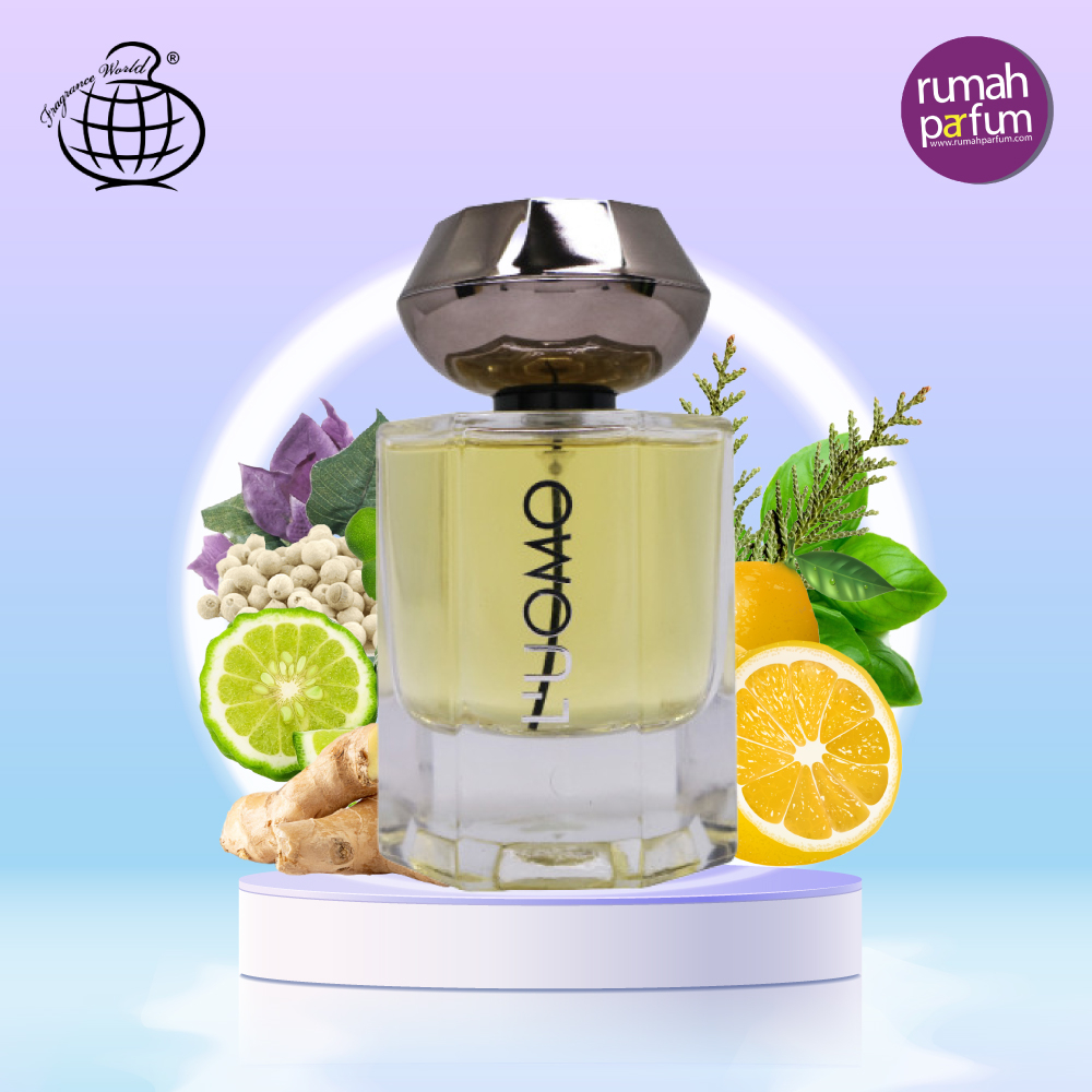 Jual Parfum Pria Fragrance World Fw L Uomo Man (100 mL) Perfume Cowok ...