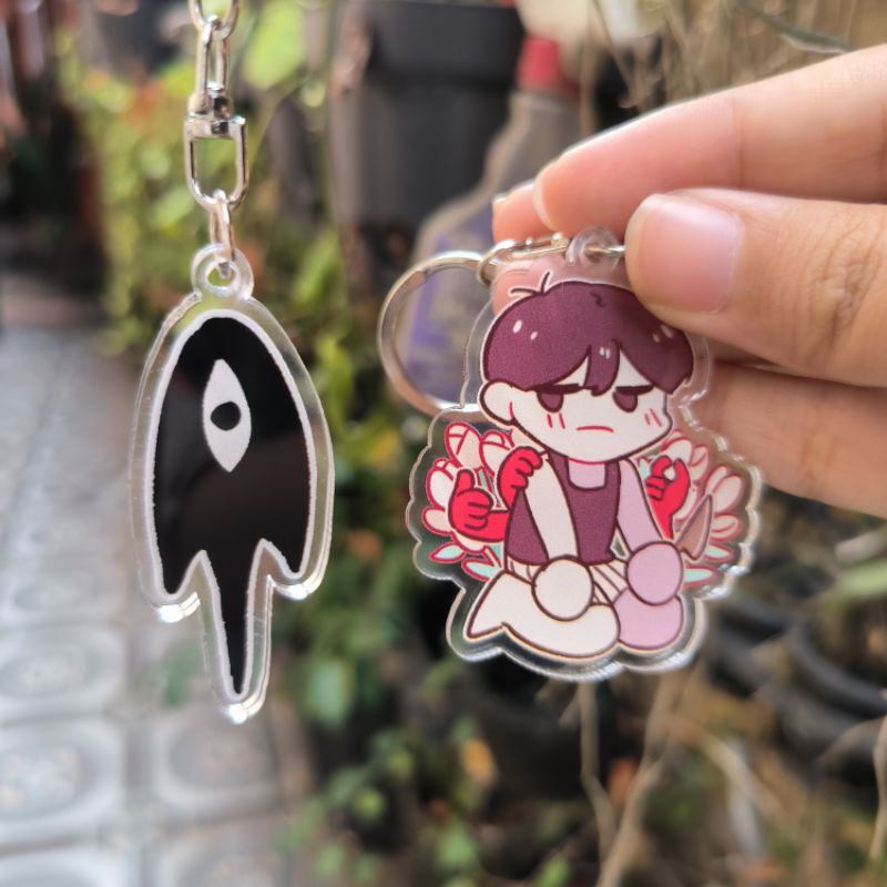 Jual Collectible Keychain acrylic & resin Omori original [ready stock ...