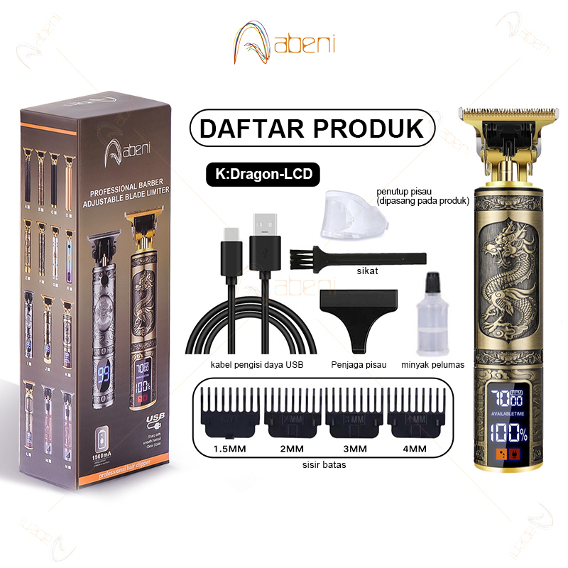 Jual Abeni Alat Cukur Rambut Elektrik Cukur Jenggot Mesin Potong Rambut ...