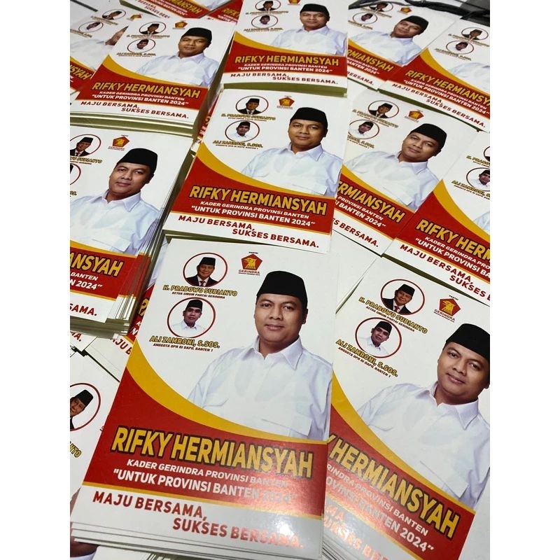Jual Stiker Caleg Murah/free design | Shopee Indonesia