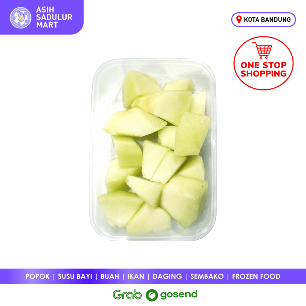 Jual Aneka Buah Potong +- 300gr dan Rujak Bandung Promo (Mangga, Buah ...