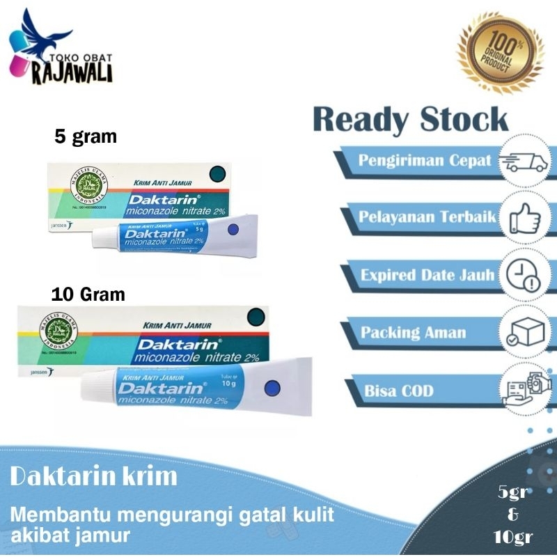 Jual daktarin cream salep kulit anti jamur | Shopee Indonesia