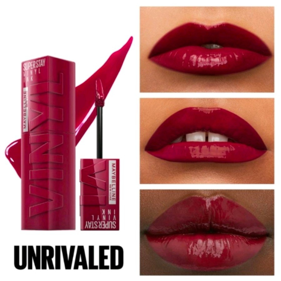Jual MAYBELLINE SUPERSTAY VINYL INK Lippy Pepy Keen Peachy Charmed ...