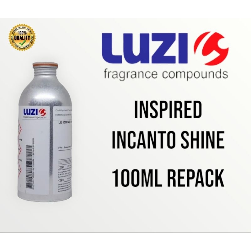 Jual Bibit Parfum Incanto Shine By Luzi 100ml | Shopee Indonesia