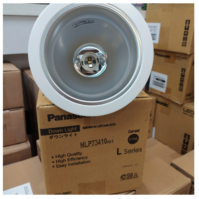 Jual Downlight Panasonic 5 Inch L Series NLP 73410 SNI Harga ...