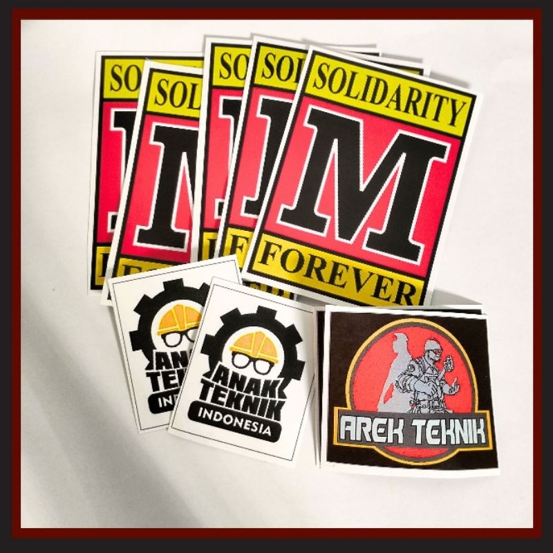 Jual stiker M Solver/stiker costum/stiker logo/STIKER | Shopee Indonesia