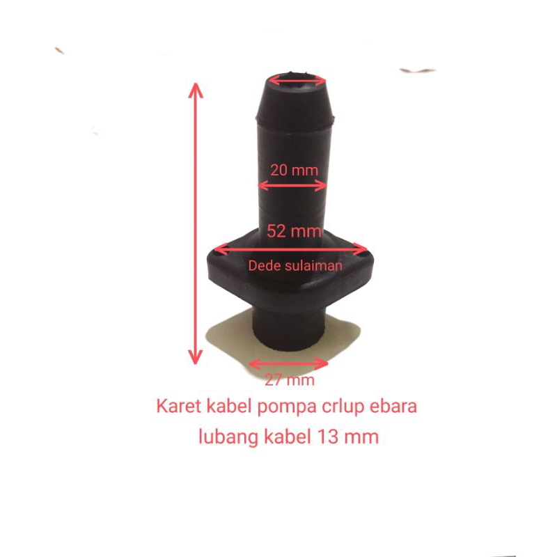 Jual Karet kabel pompa celup ebara 13 mm | Shopee Indonesia