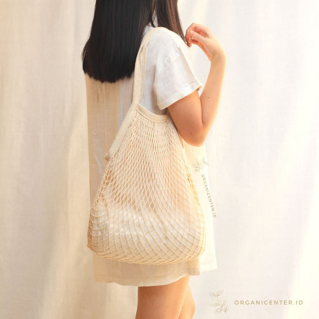 Jual Tas Jaring Premium Dengan Lapisan Dalam Summer Bag With Inner Dua ...