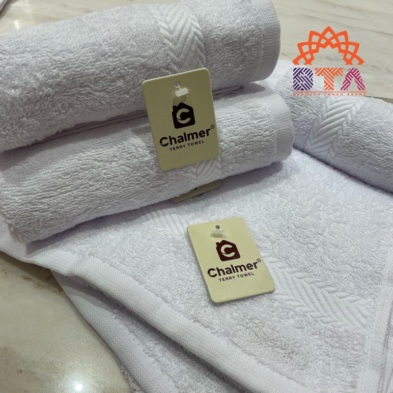 Jual Handuk CHALMER Hitam Salon / Handuk Leher / Handuk Kepala 30x70cm ...
