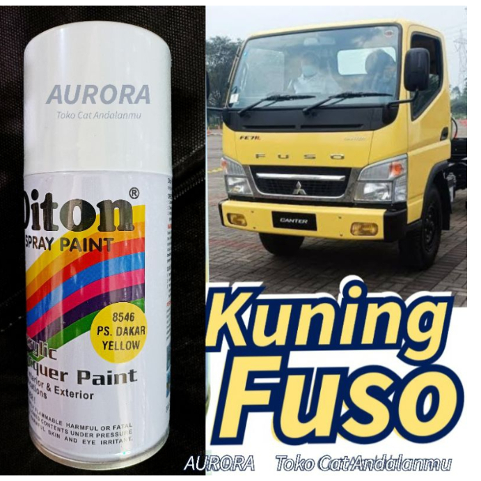Jual Cat Kuning Truck Truk Trek Canter Mitsubishi Mitsubisi Fuso Diton ...