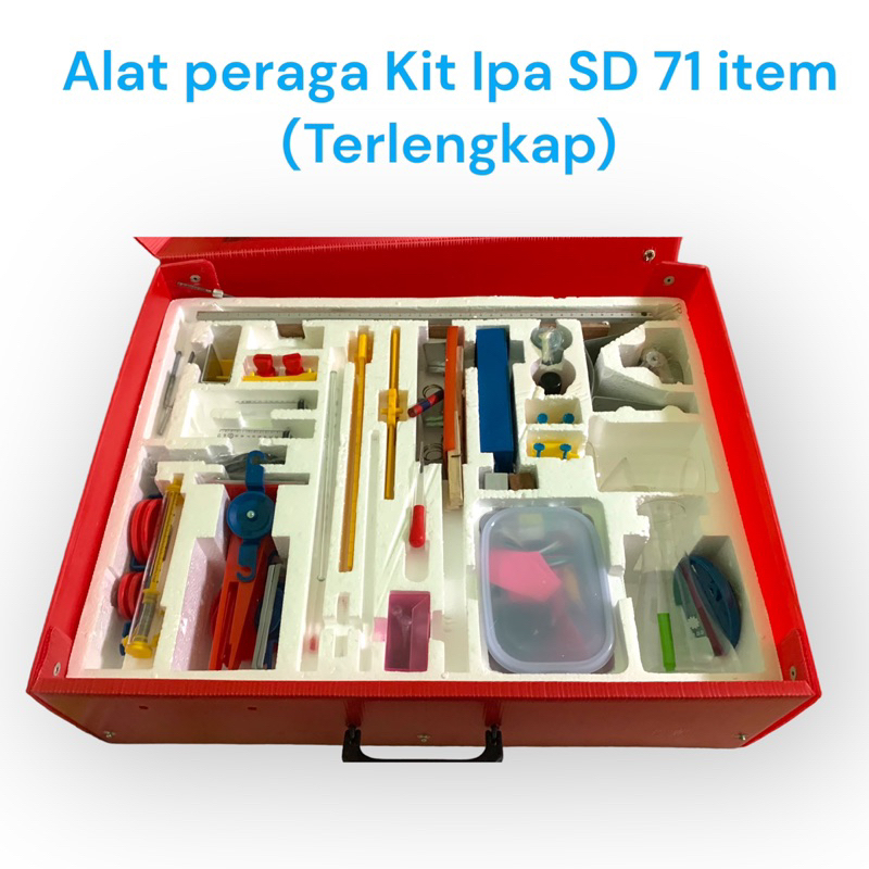 Jual kit ipa sd 71 item lengkap untuk beragam praktik percobaan ipa(Box ...