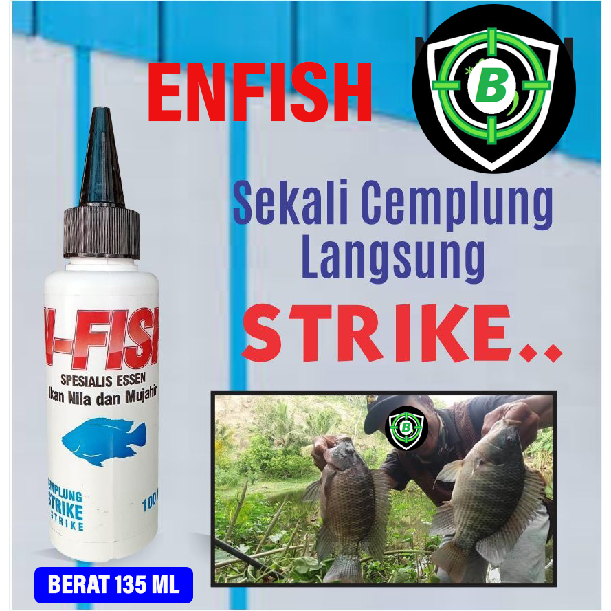 Jual ESSEN MANCING IKAN NILA DAN MUJAHIR " ENFISH LANGSUNG STRIKE ...