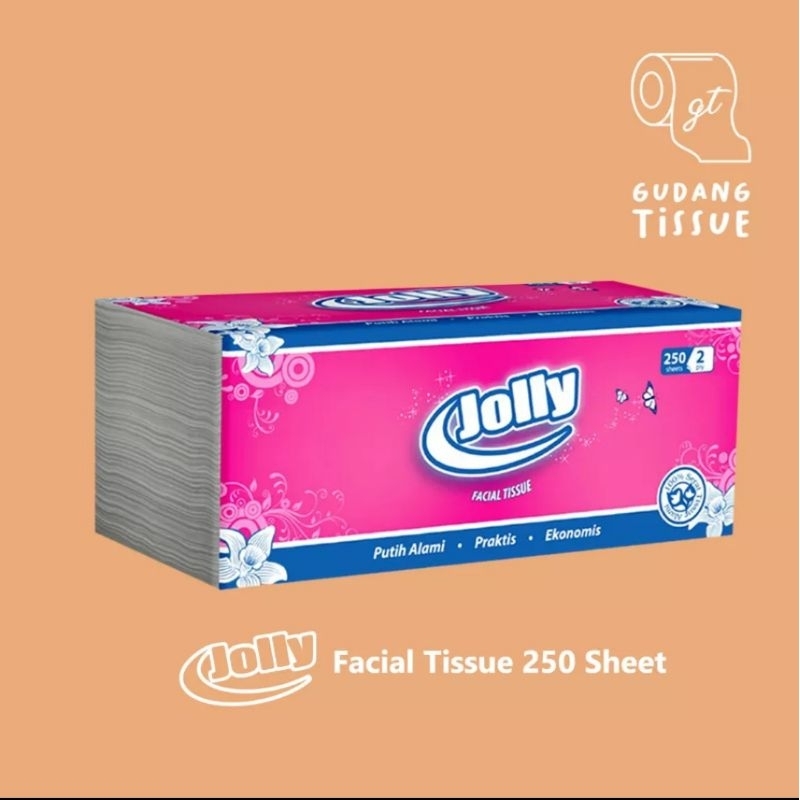 Jual Facial Tissue joly 250s / Tisu Wajah joly 250 lembar | Shopee ...