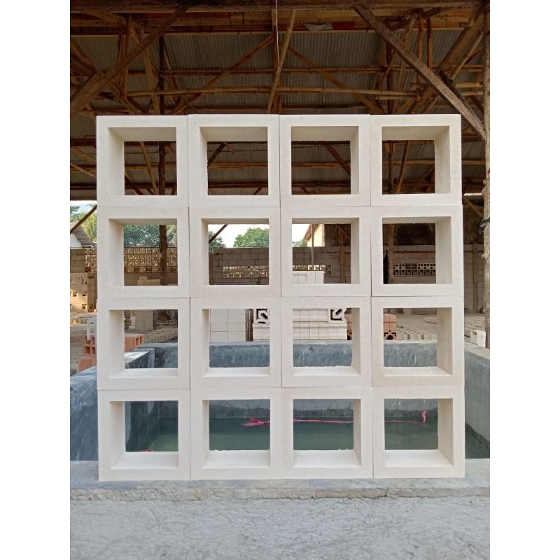 Jual roster beton minimalis, loster beton minimalis, roster putih ...