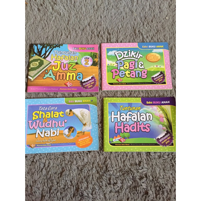 Jual Buku -buku sunnah Edisi Buku Anak - Pustaka Ibnu Umar - (Bergambar dan berwarna/Colorfull ...