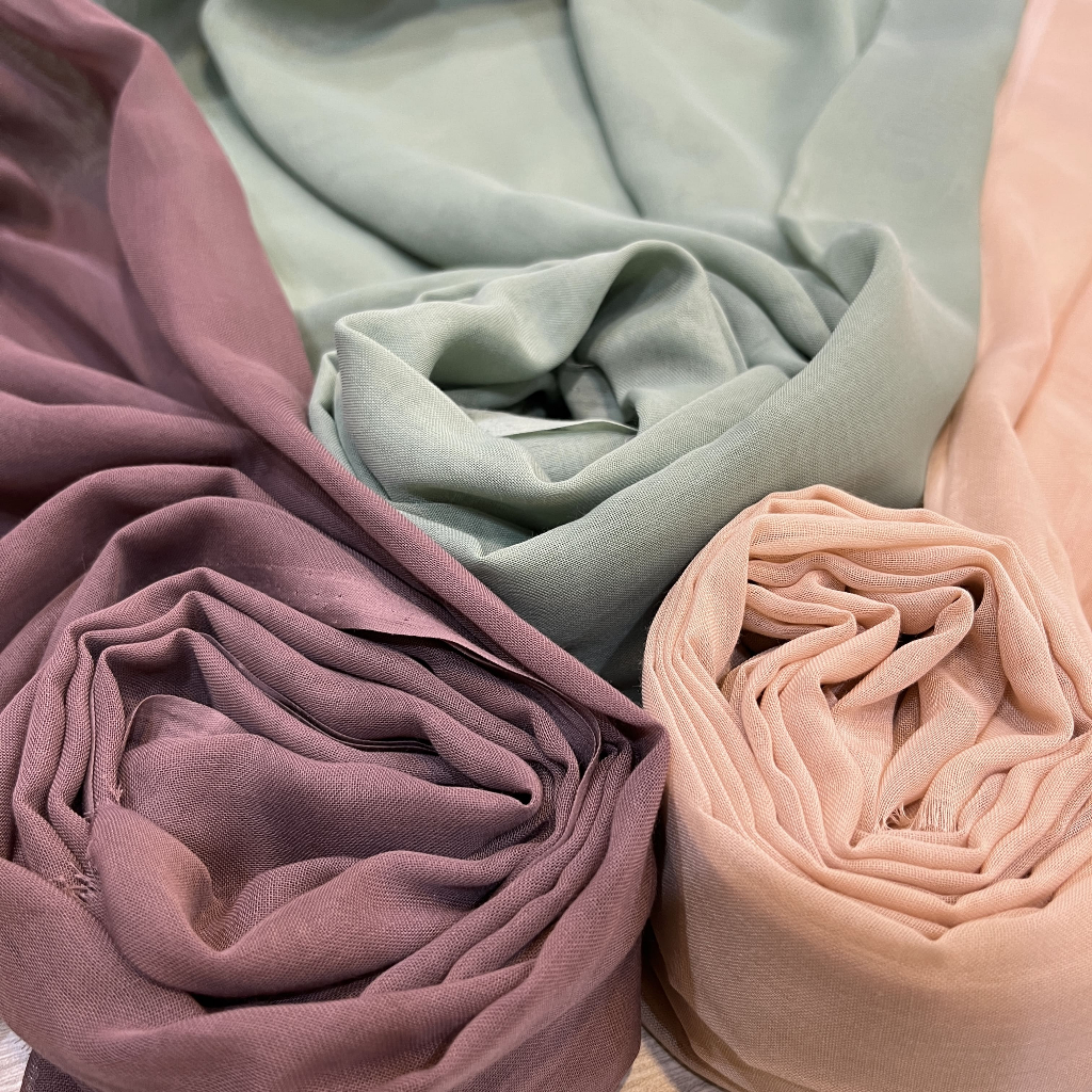 Jual Kain Voile Paris Premium / Paris Premium / Bahan Hijab Voile Paris ...