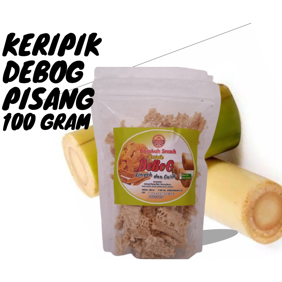 Jual Keripik Debog Pisang 100 Gram oleh oleh khas kemuning karanganyar ...