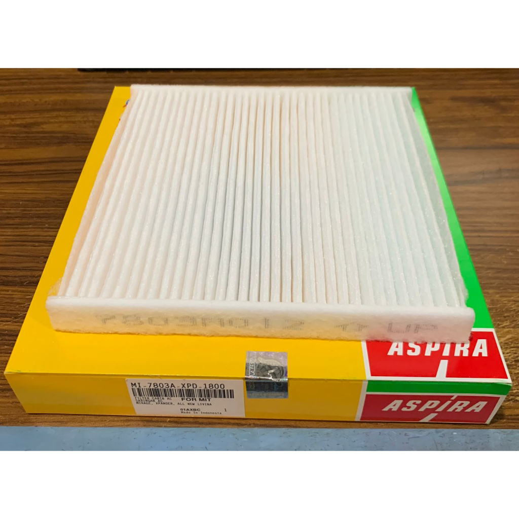 Jual Filter udara ac Filter kabin Xpander MI-7803A-XPD-1800 ASPIRA 100% ...