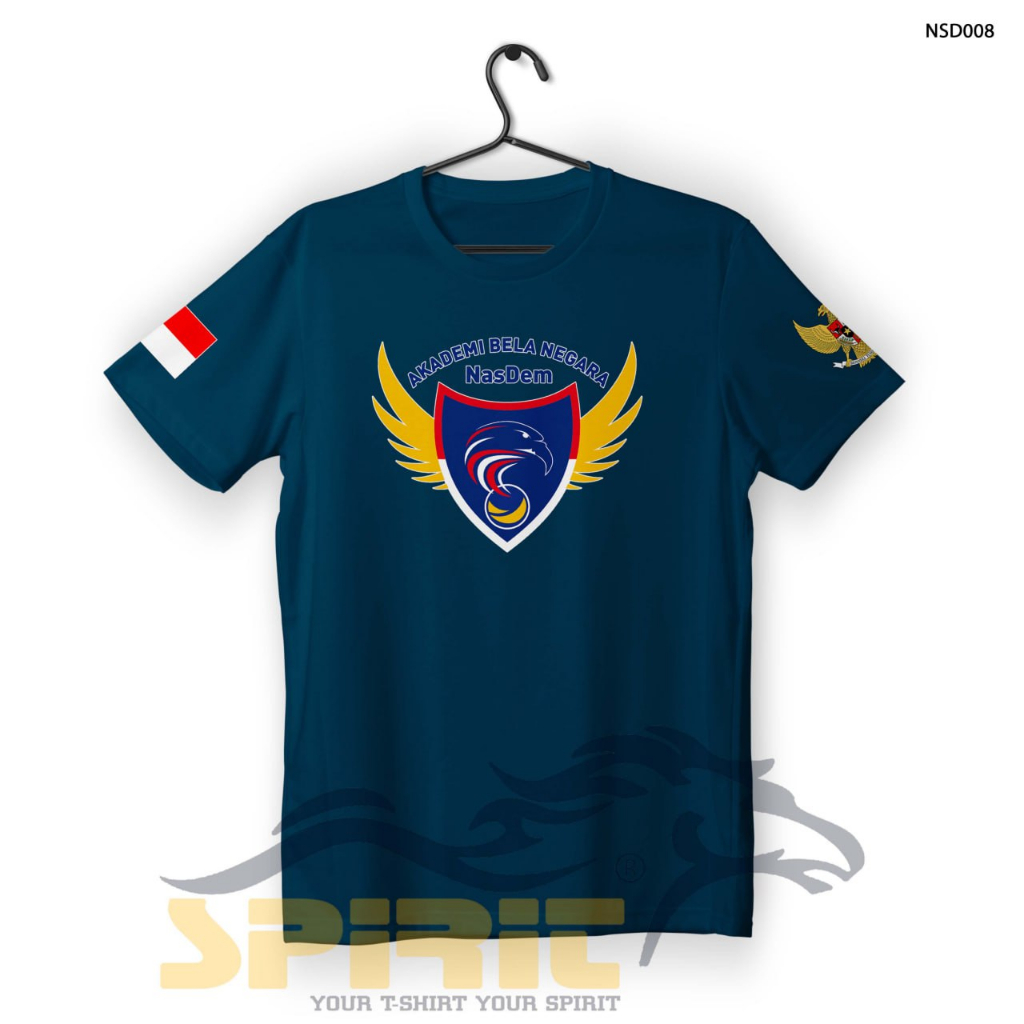 Jual Baju Akademi Bela Negara NasDem Lengan Pendek Katun Combed 24s ...