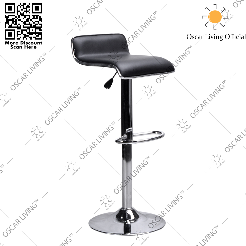 Jual Kursi Bar Cafe Ergotec 012 BN Stool Oscar Hitam Khusus Jabodetabek | Shopee Indonesia