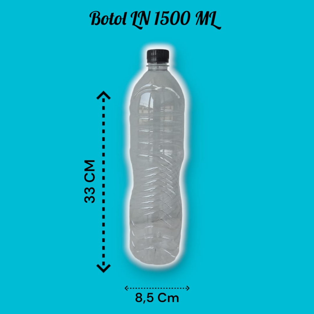Jual Botol Kemasan 1500/ Tutup LN ( WAJIB BUBBLE WRAP ) | Shopee Indonesia