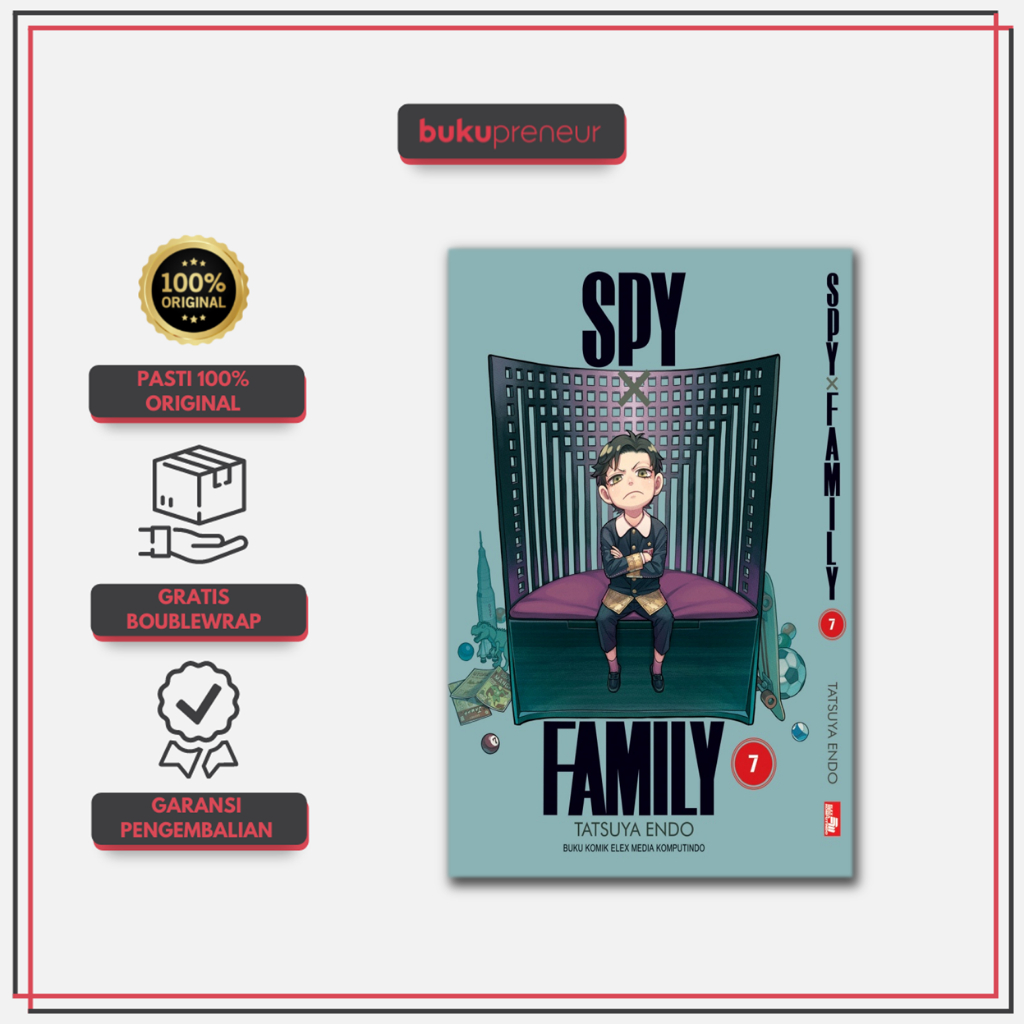 Jual Spy X Family Vol. 7 - ENDOU TATSUYA | Shopee Indonesia