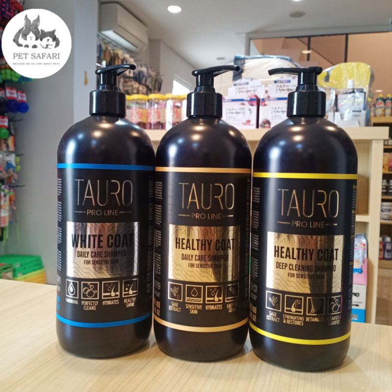 Jual Shampoo Anjing Dan Kucing Tauro Pro Line White / Healthy Coat ...