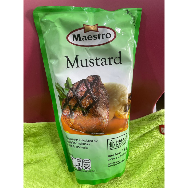 Jual maestro mustard 1kg | Shopee Indonesia