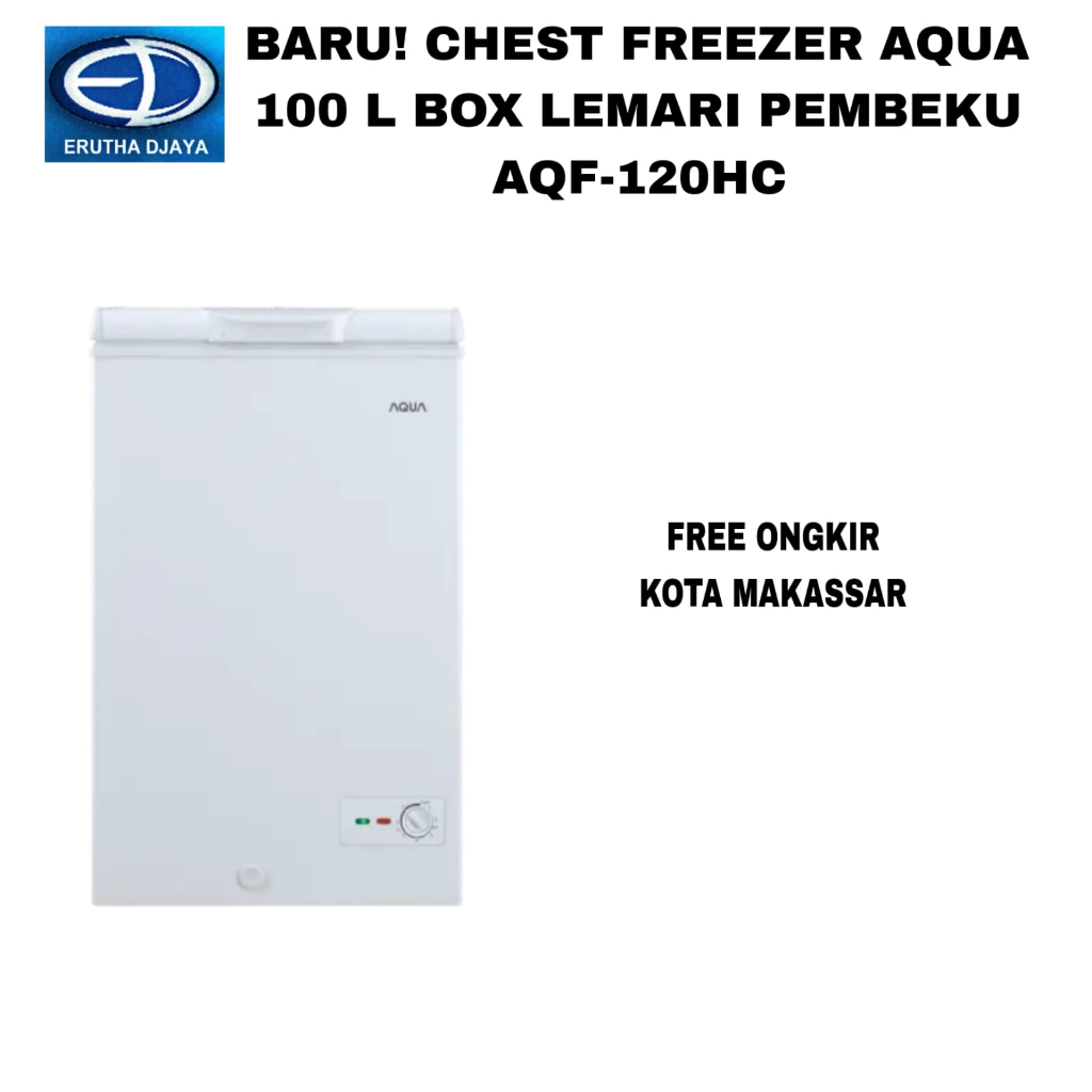 Jual CHEST FREEZER AQUA 100 L BOX LEMARI PEMBEKU AQF120HC | Shopee ...