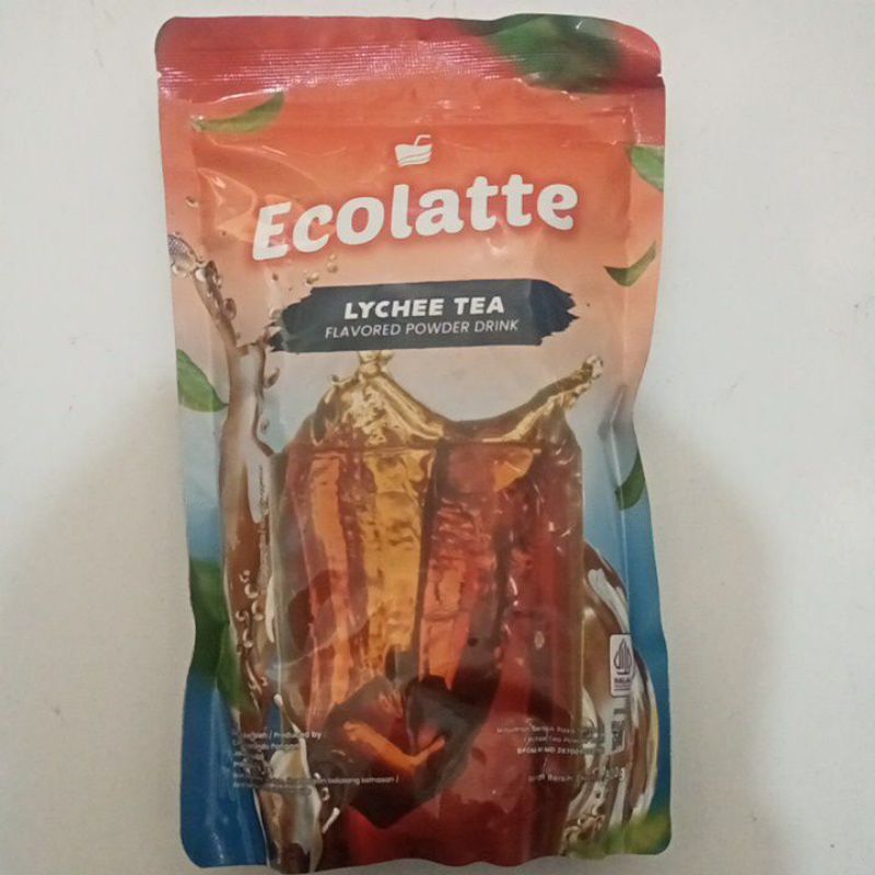 Jual BUBUK MINUMAN ANEKA RASA ECOLATTE RASA LYCHEE TEA (EX CHO' LATTE ...