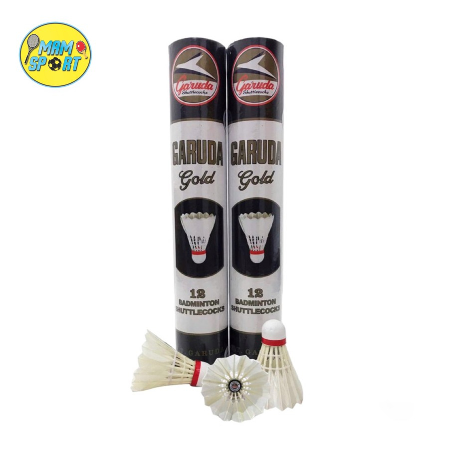 Jual Shuttlecock Kok Badminton GARUDA GOLD Putih isi 12 | Shopee Indonesia