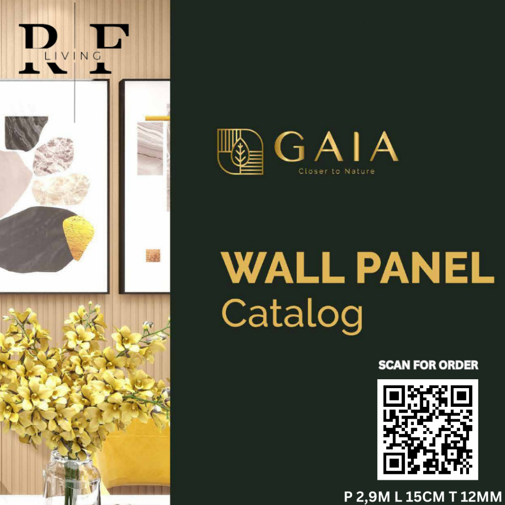 Jual Wpc wall panel gaia concave series | Shopee Indonesia