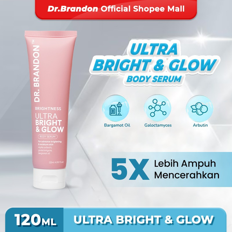 Jual Dr. Brandon Ultra Bright & Glow Body Serum | Shopee Indonesia