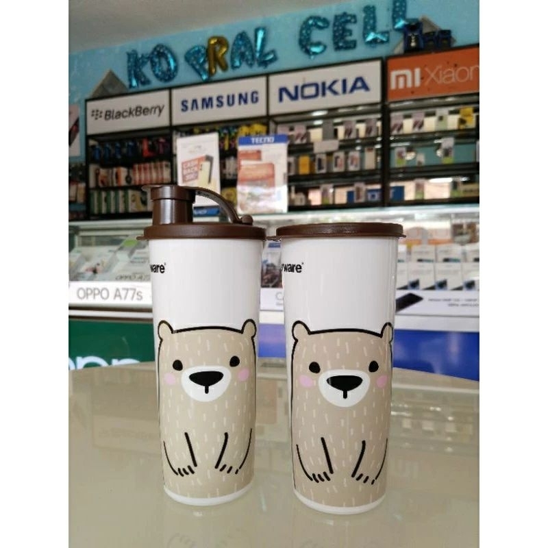 Jual Botol Anak Sekolah Lucu Giant Tumbler Bear Tupperware | Shopee ...