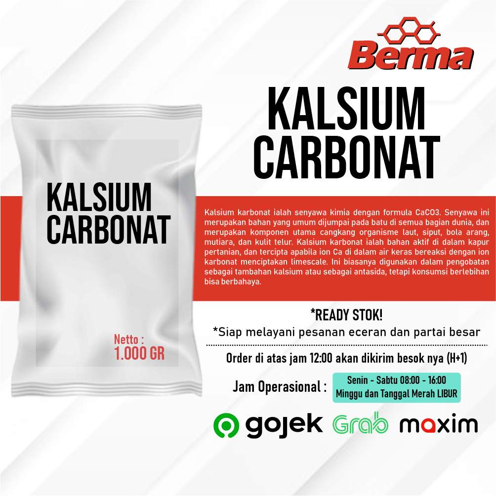 Jual KALSIUM KARBONAT/CALCIUM CARBONAT 1 LITER | Shopee Indonesia