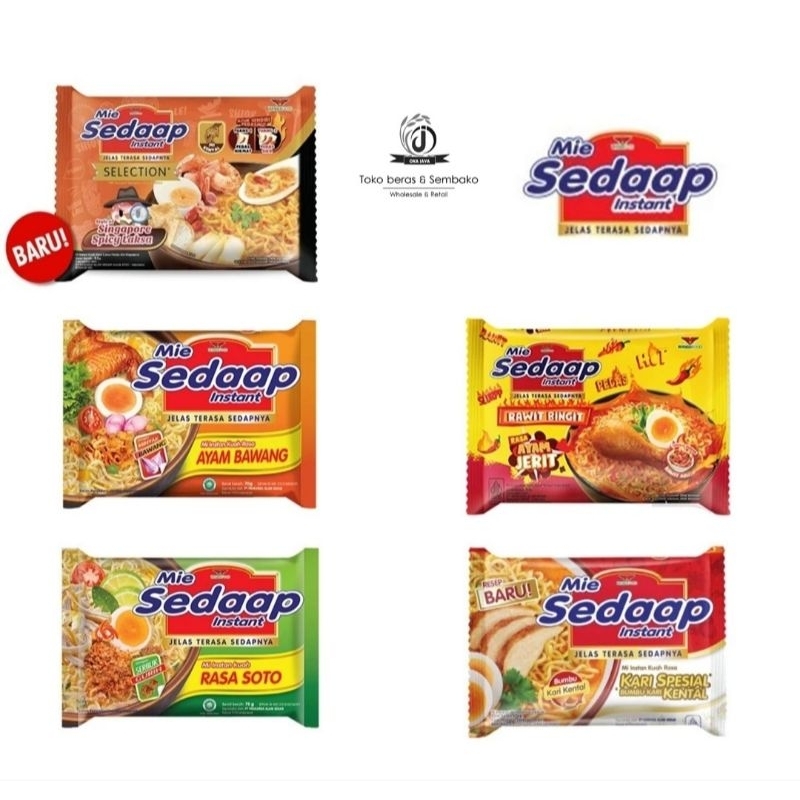Jual Mie Sedaap All Varian | Shopee Indonesia