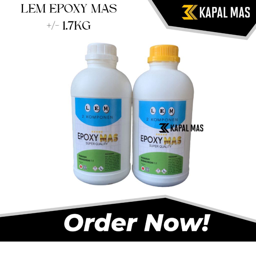 Jual LEM EPOXY MAS / LEM EPOXY / LEM RESIN | Shopee Indonesia