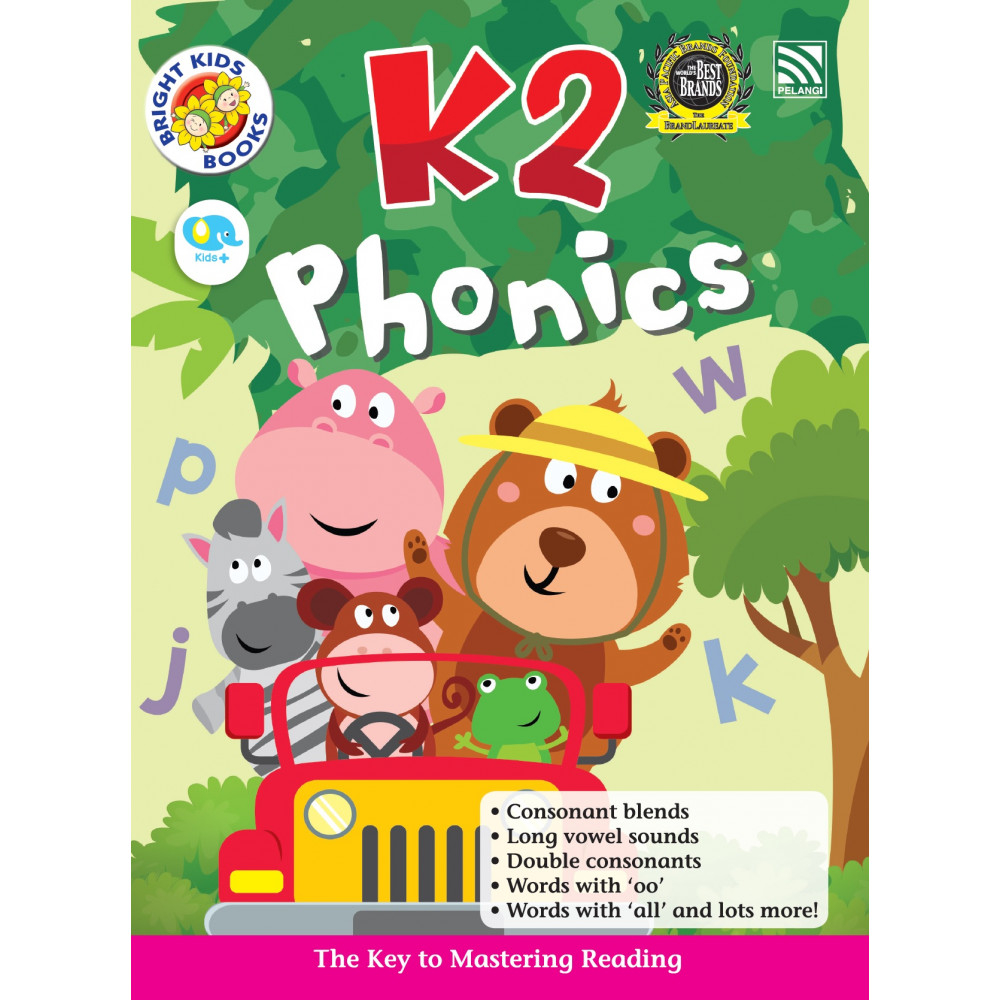 Jual Bright Kids Books - Phonics K1 & K2 | Buku Belajar Berbicara ...